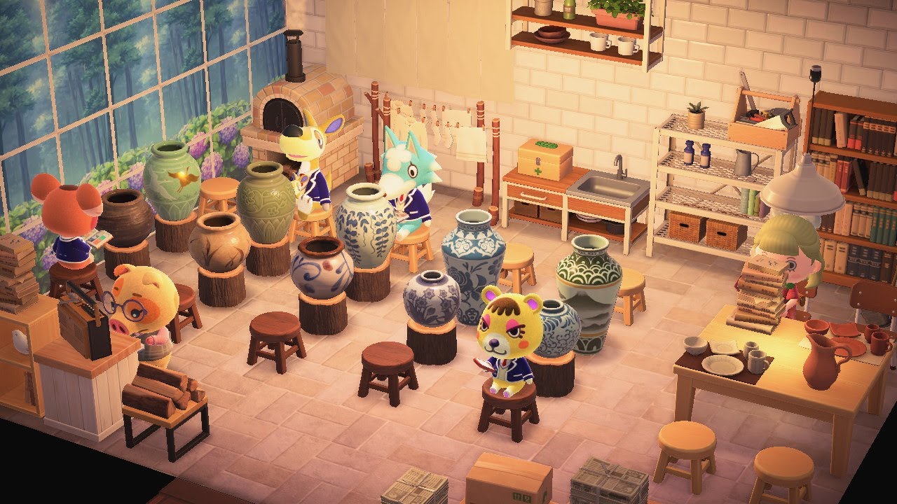 Build a Pottery School with Me on Happy Home Paradise! | Animal ...