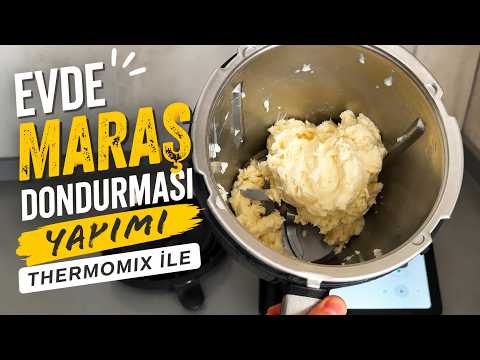 Evde Maraş Dondurması Yapımı | Thermomix Tarifi