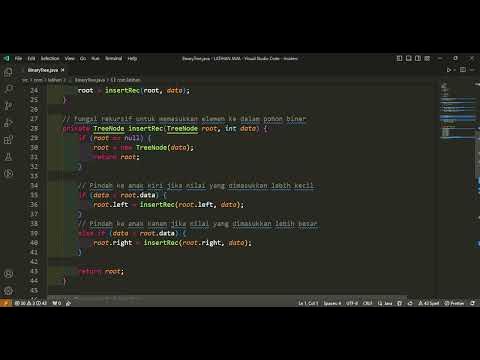 BinaryTree java LATIHAN JAVA - YouTube