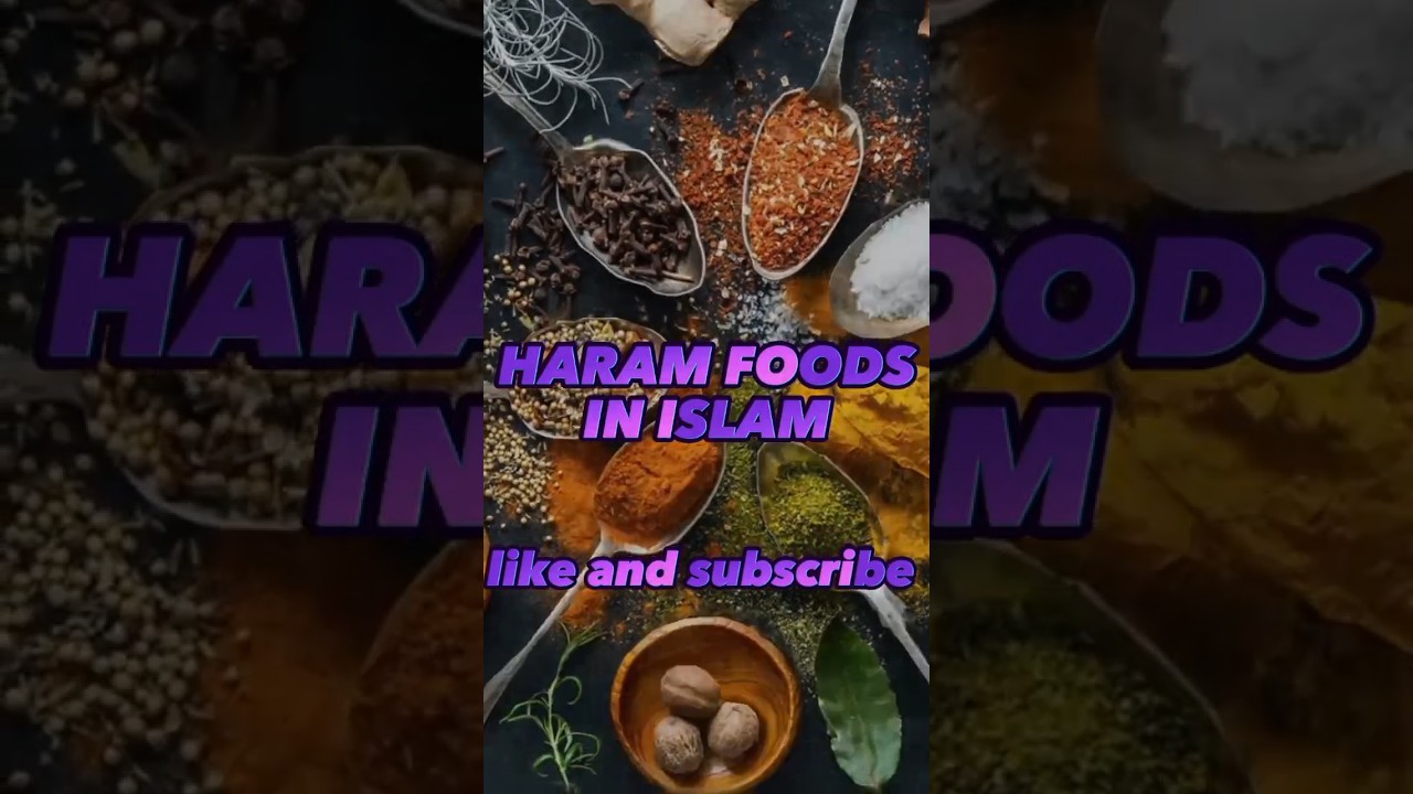 Haram foods in Islam / #shorts #islam #islamic #islamicvideo # ...