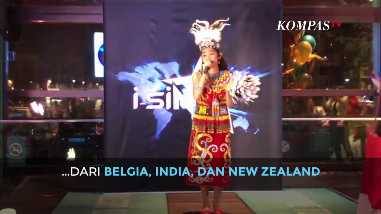 Maria Sinaga Juara 1 Menyanyi di Swedia - YouTube