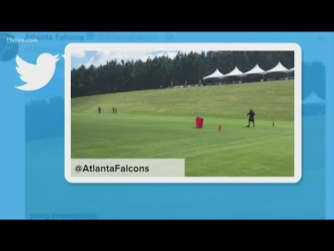 Last day of Falcons mini-camp - YouTube