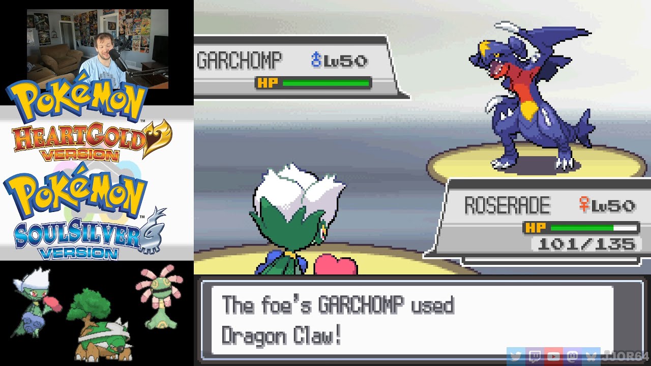 Pokemon HeartGold/SoulSilver (DS) - Battle Tower Grass Team Challenge ...