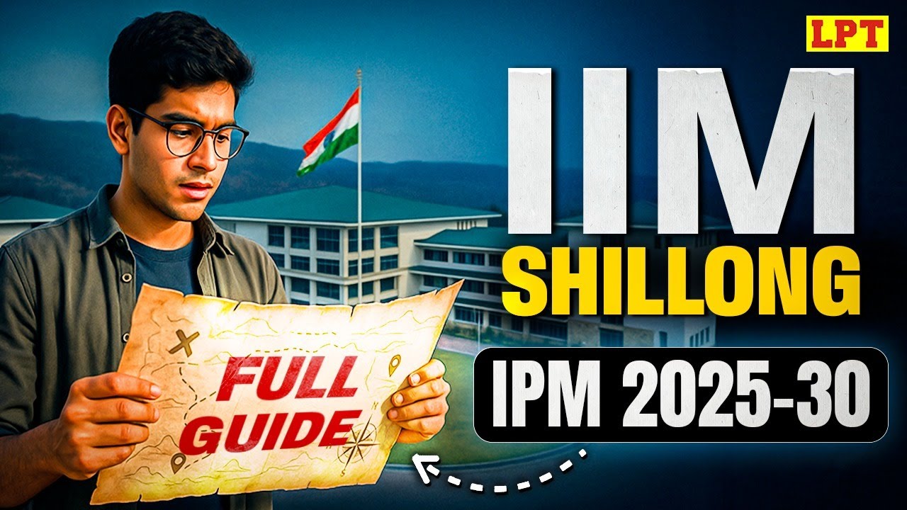 IIM Shillong Application Form 2025-30 Out! How to fill IIM Shillong ...
