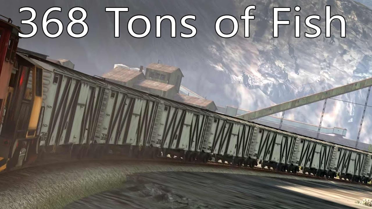 368 Tons of Fish to the Food Factory, A Derail Valley Time Lapse - YouTube