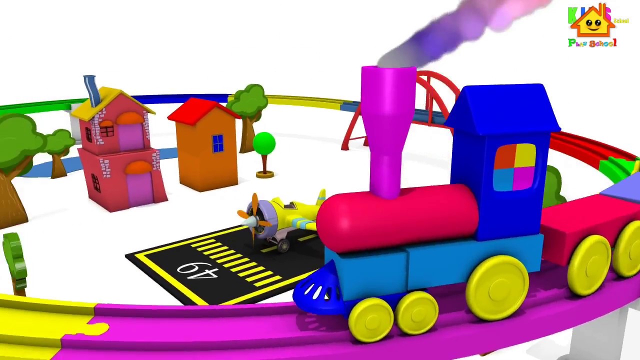 Choo Choo Train - Train Cartoons for Children - Train Videos for Kids ...