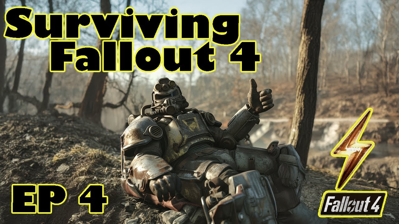 🔴Live 🔴Surviving Fallout 4! - Fallout 4 Let's Play - Ep 4 - YouTube