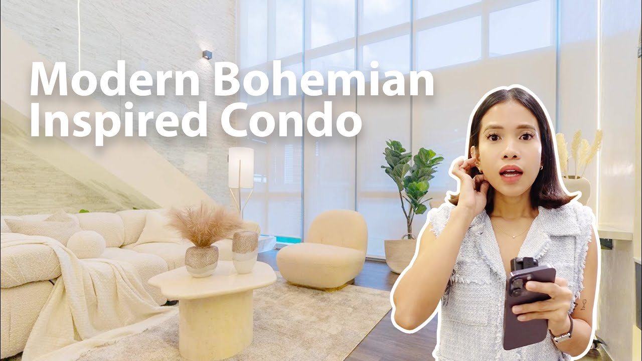 Ultra modern boho chic design | Condo/House Tour 30 - YouTube