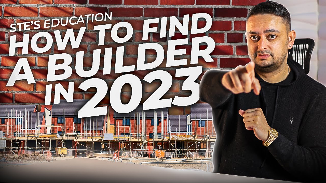 HOW TO FIND A BUILDER | UK PROPERTY | STE HAMILTON - YouTube