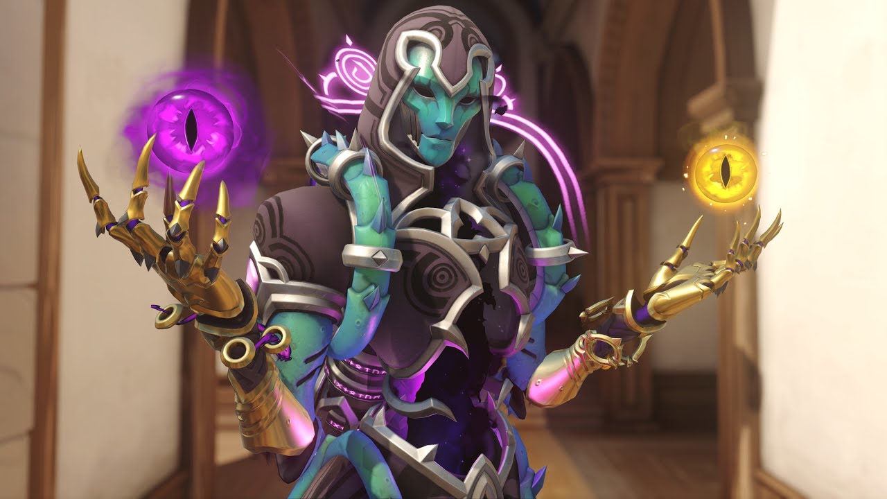 New Mythic Ancient Caller Moira Skin Demo (Golden Weapons) - YouTube