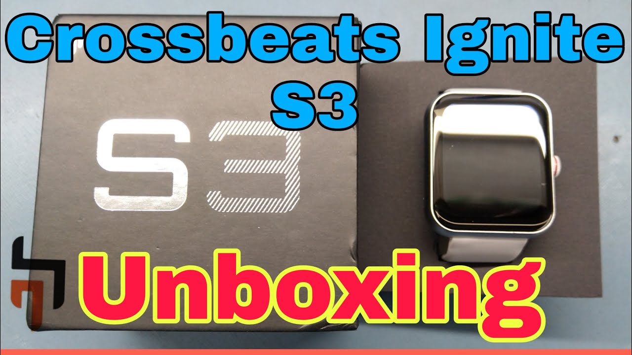 Crossbeats Ignite S3 Smartwatch | Phone Calling 📞 | 1.7" Display ⌚ ...