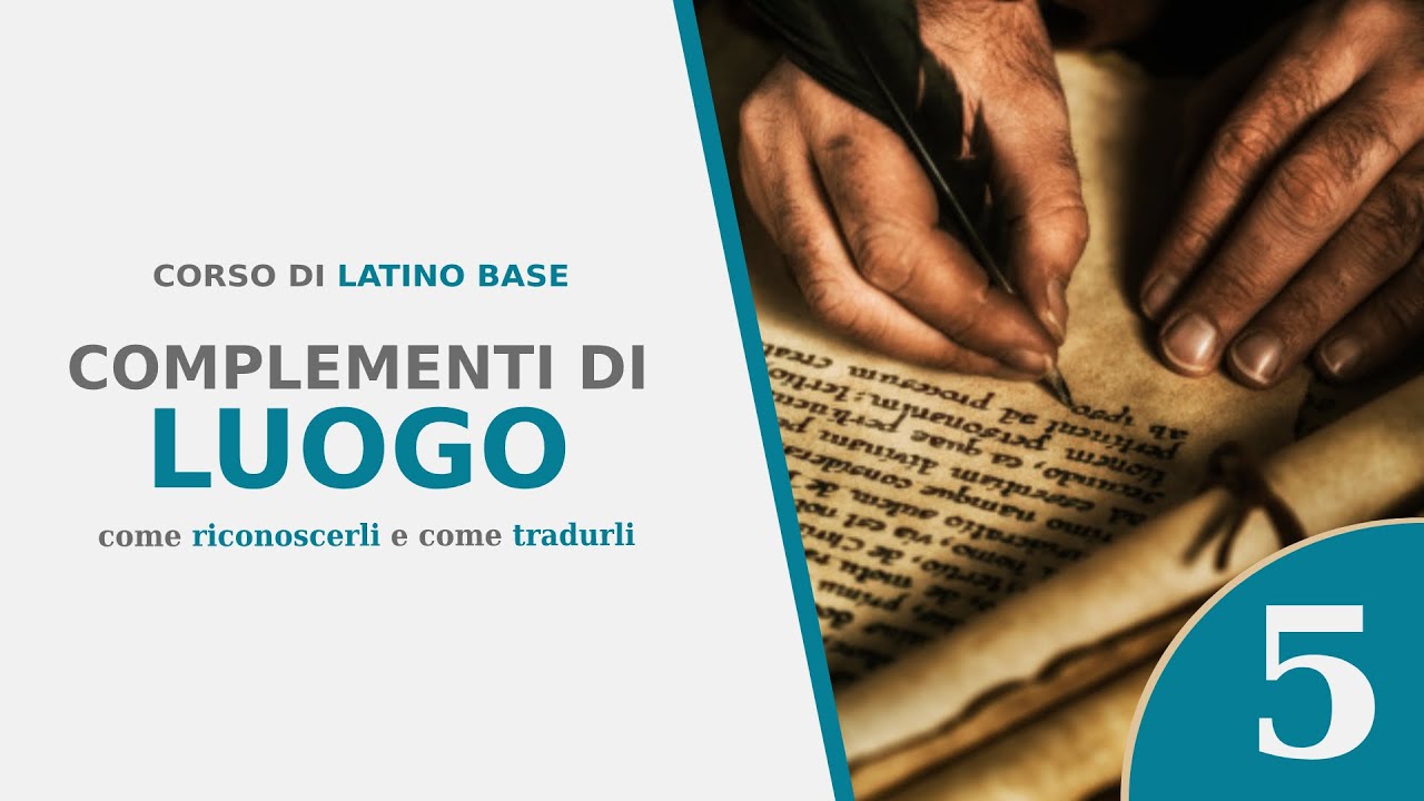 I complementi di luogo in ablativo e accusativo - Lezioni di Latino online (5) - YouTube