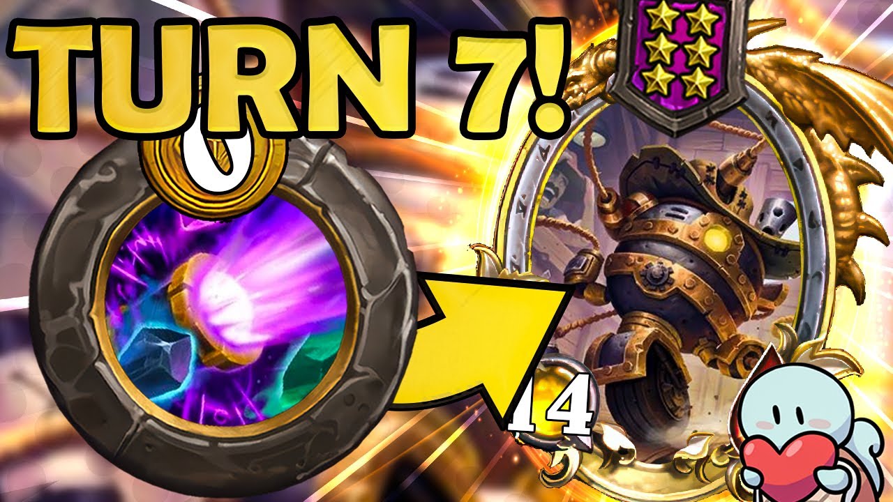 Turn 7 GOLDEN TIER 6 MINION! | Hearthstone Battlegrounds - YouTube