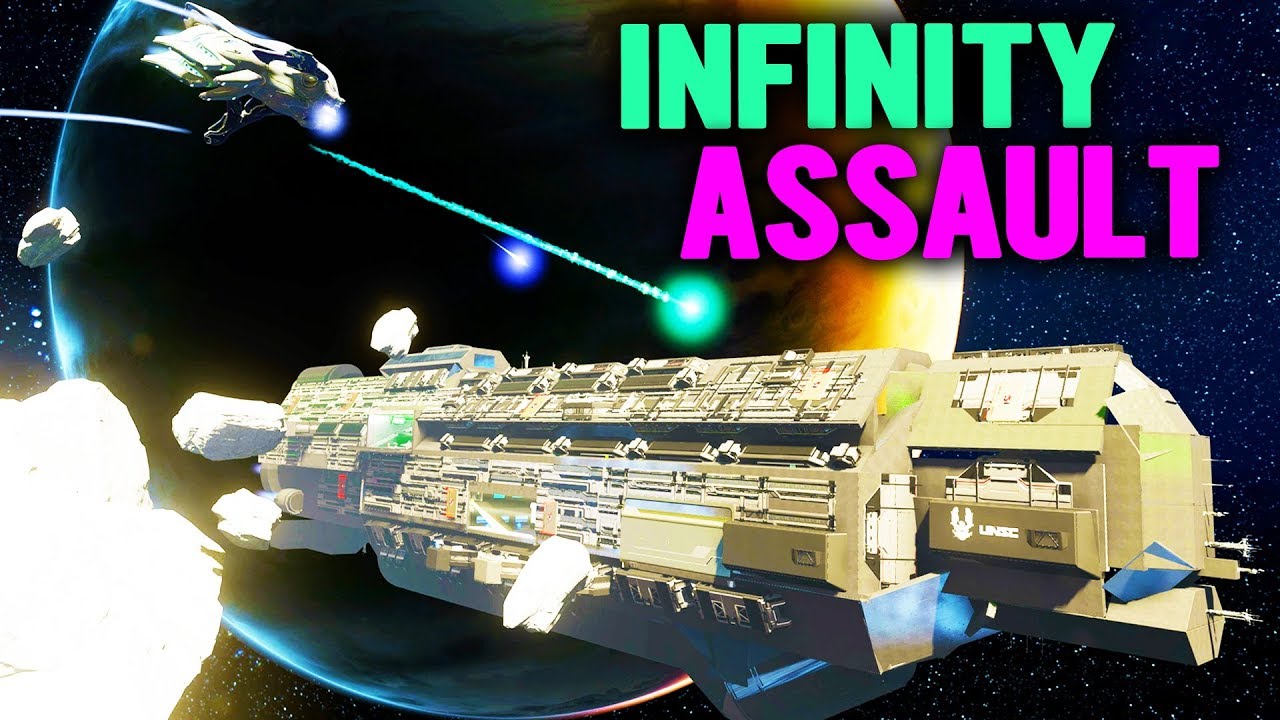 Attack on Infinity in Halo 5! - YouTube