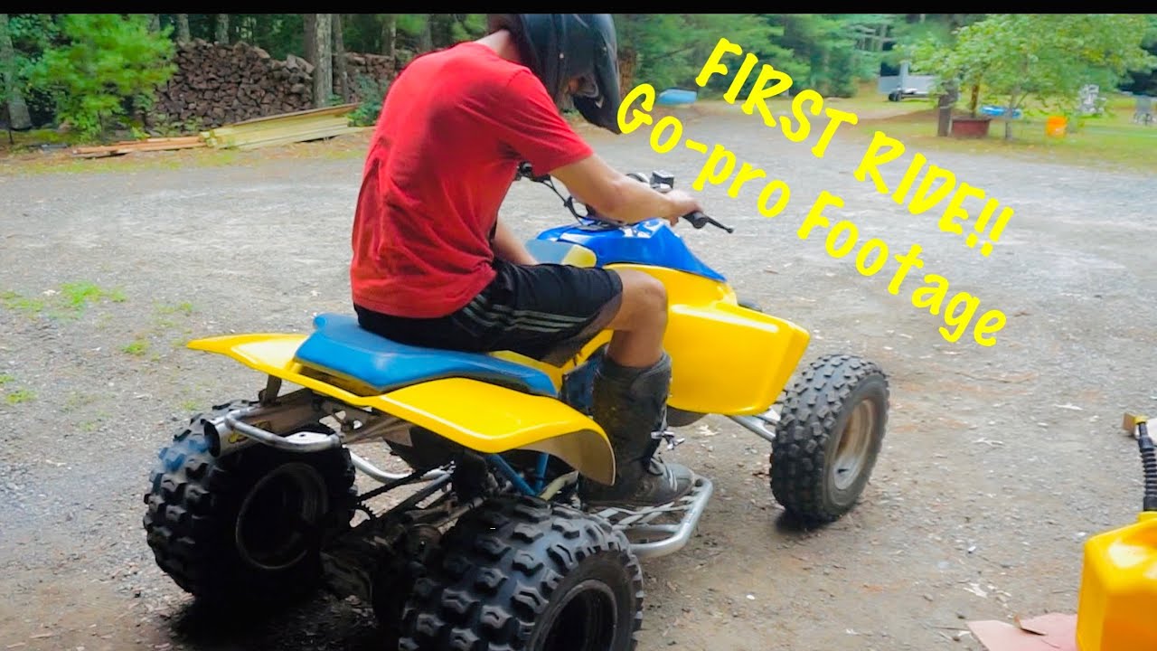 Quadzilla is ALIVE!! First Ride Attempt!! (Part 4) - YouTube
