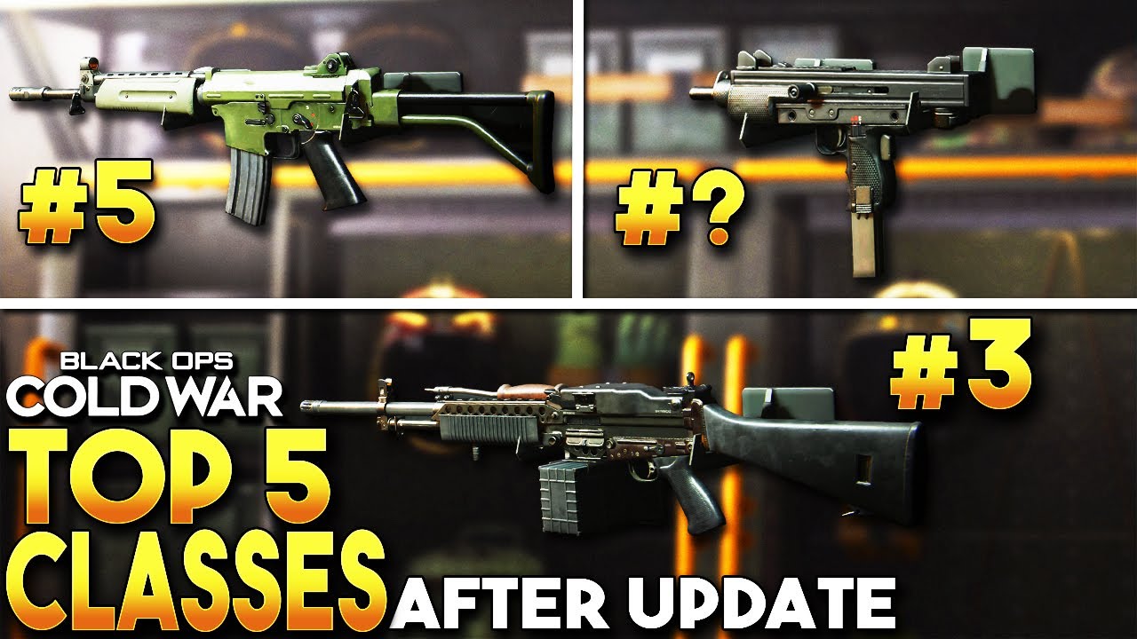 Top 5 OVERPOWERED Class Setups in COLD WAR (Season 1) | Black Ops Cold ...