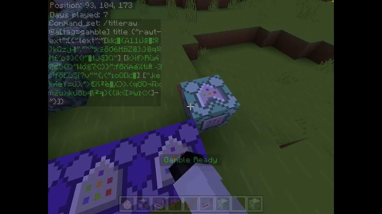 Jackpot Knuckles | MCBE Command Block Creation / Tutorial - YouTube