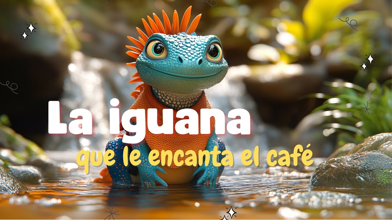 La iguana y el perezoso: ¡Aventuras en la hora del café! | Canciones ...