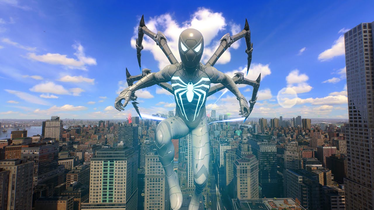 This Suit fits PERFECT with the Iron Spider Arms in Marvel’s Spider-Man ...