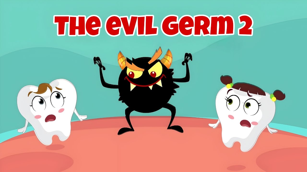 The Evil #Germ versus the #Toothbrush / #kidstoon #kidsongs - YouTube