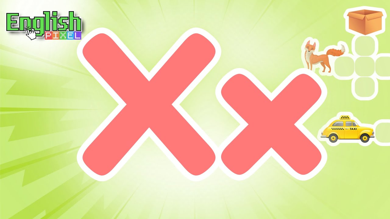 Letter X. ABC Steps. ESL Alphabet Vocabulary Game by EnglishPixel ...