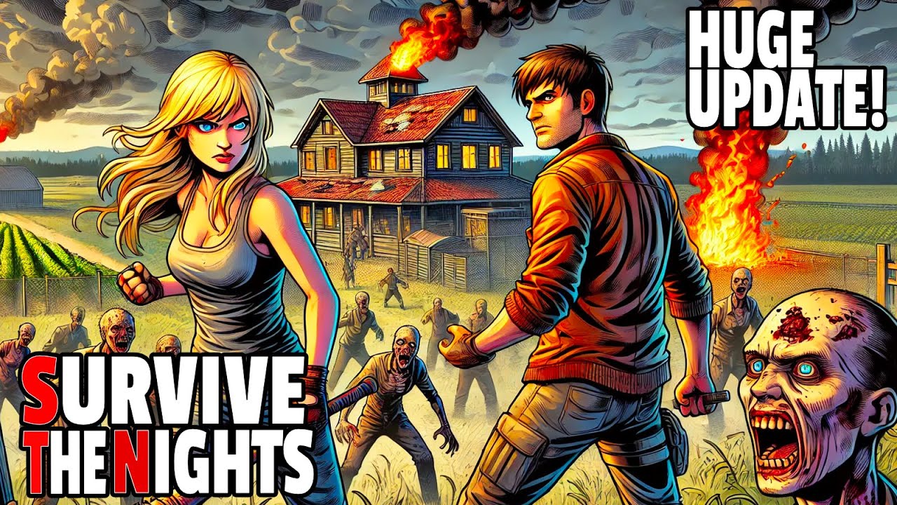 BRAND New UPDATE To This AMAZING Zombie Survival Game! Survive The ...