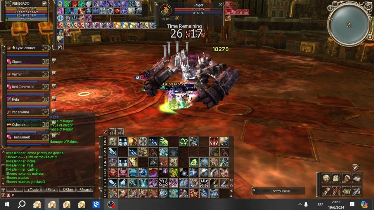 SCRYDE L2 x50 - ARENA 4 - Maestro - SUB Shillien Templar ...