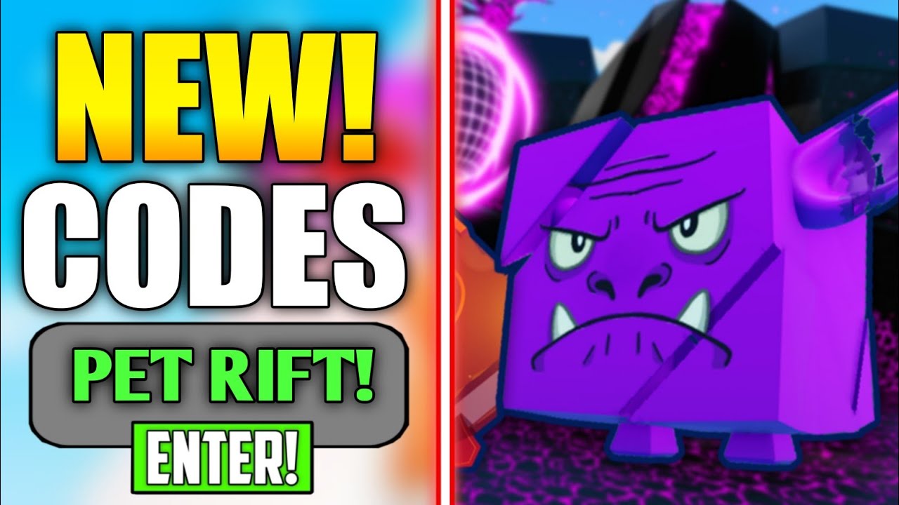 *NEW* WORKING CODES FOR PET RIFT 2022 | PET RIFT ROBLOX CODES 2022 ...