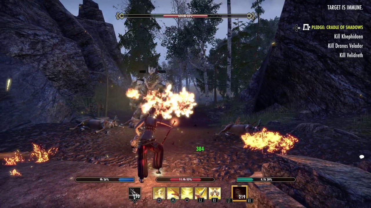 The Elder Scrolls Online: Solo World Boss The Rift - YouTube