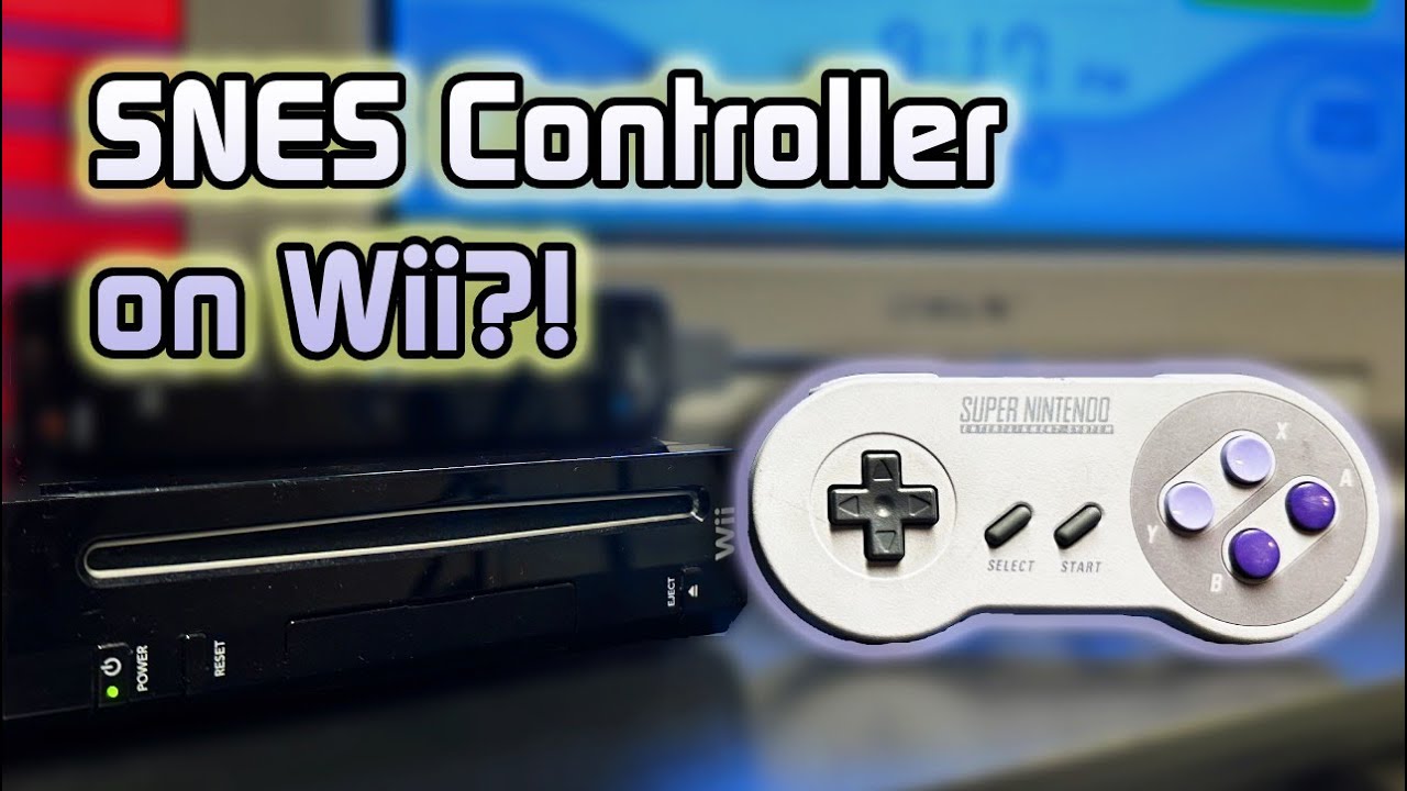 SNES Classic Controller on Wii: Does It Work? - YouTube