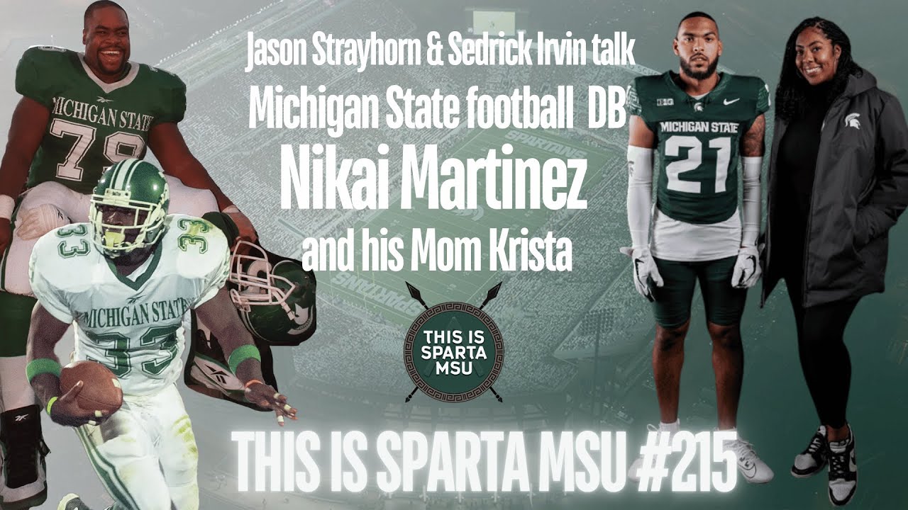 MSU vs Indiana Game Preview with Nikai Martinez and his mom Krista ...