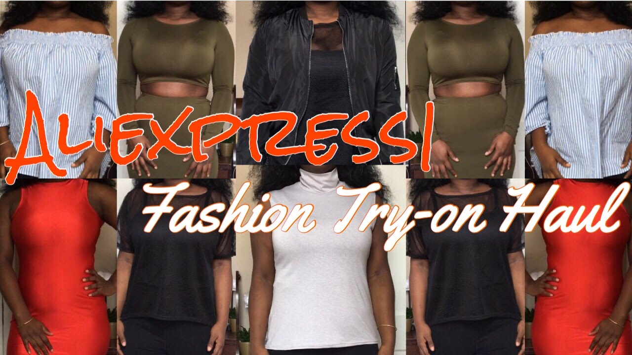 Aliexpress | Fashion Try-on Haul 1 - YouTube