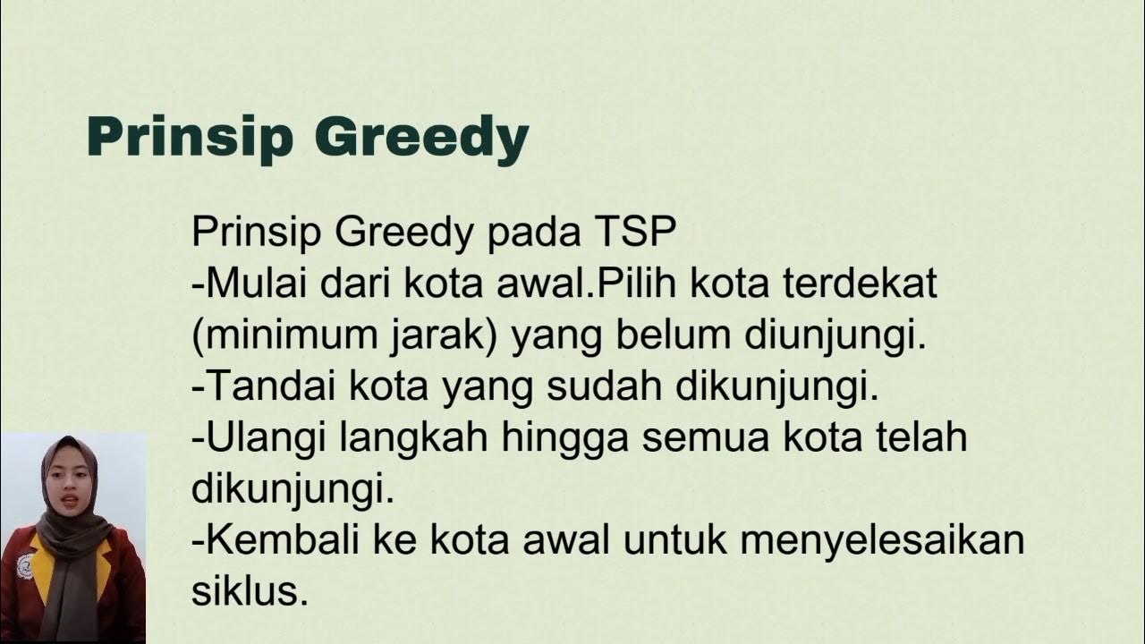 Greedy Algorithm for TSP Problem - YouTube