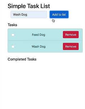 Simple Task LIst - YouTube