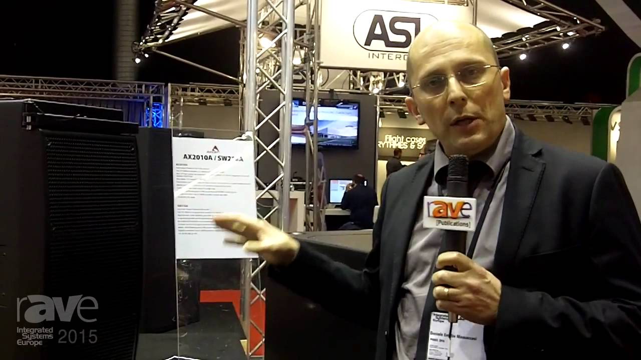 ISE 2015: Proel Describes the Axiom Highlights the AX2010A Line Array ...
