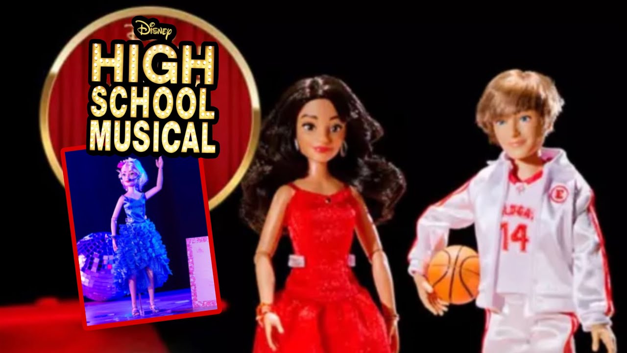 REVEALED DISNEY High School Musical LE Dolls Sharpay Evan’s Troy ...
