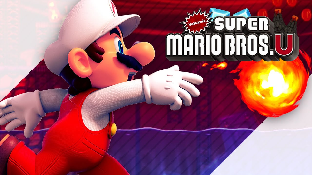 Volcanic Super Mario Bros. U | NSMBU Mod (Playthrough) - YouTube