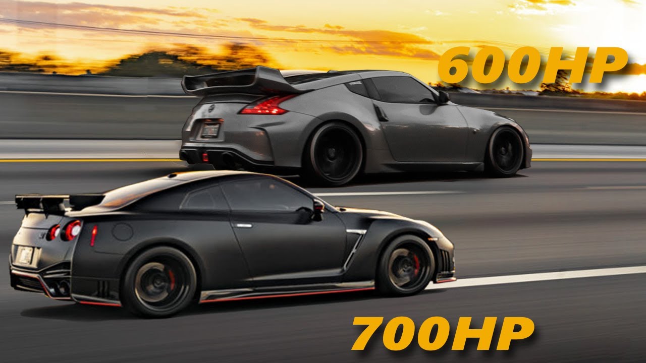 REAR MOUNT TURBO 370Z Ruining People's Day For 13 Minutes! *ULTIMATE ...