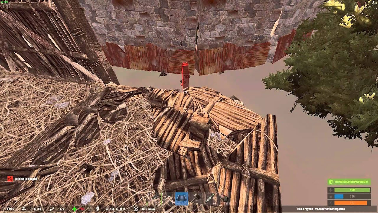 RUST:Hunter (1) Рейд, когда ты бич....окупились в 100% - YouTube