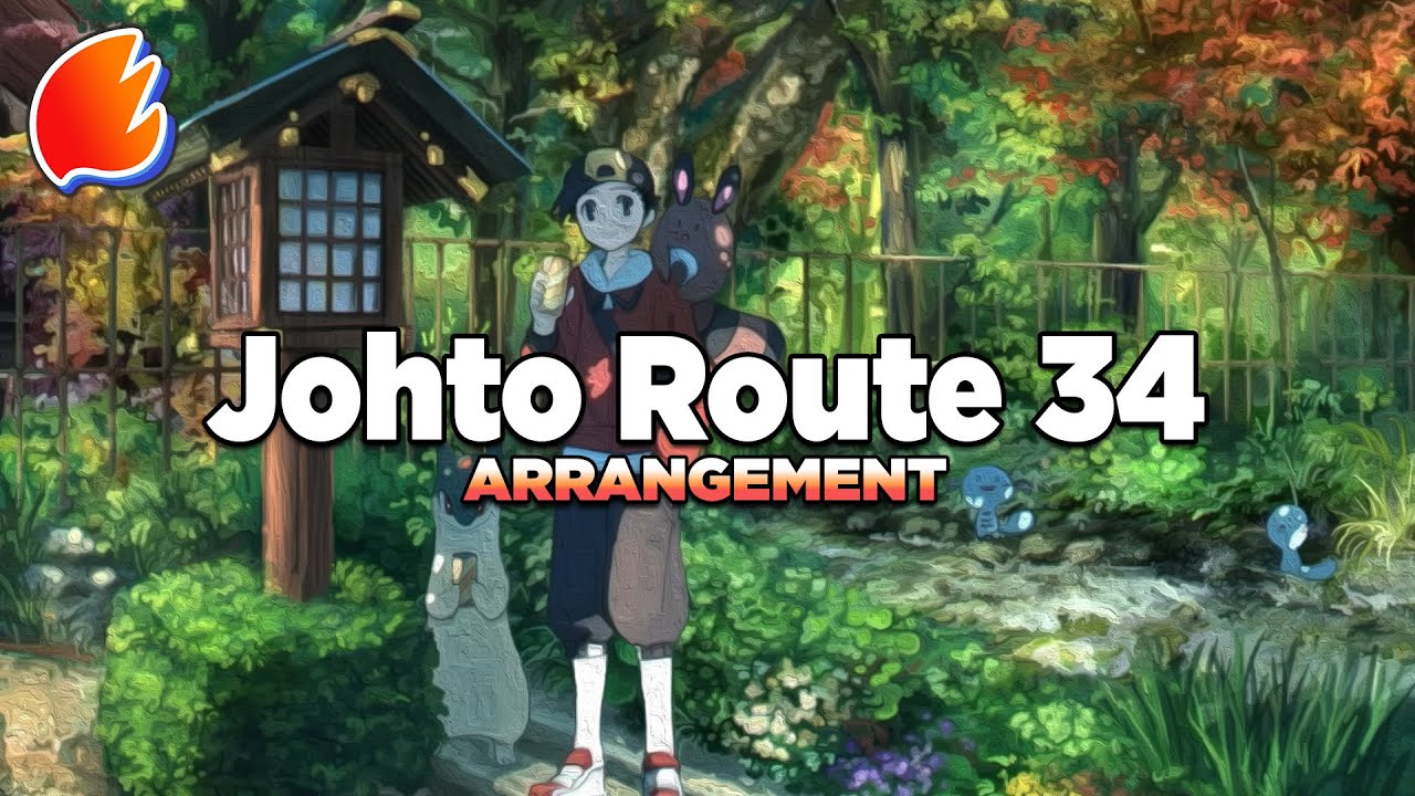 Johto Route 34: Arrangement Pokémon HeartGold & SoulSilver - YouTube