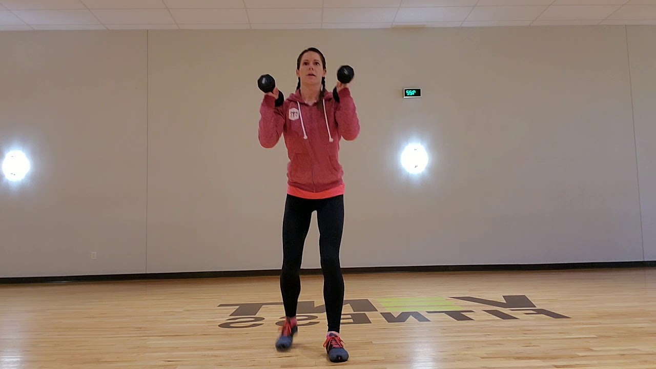 DB Split Lunge Cleans - YouTube