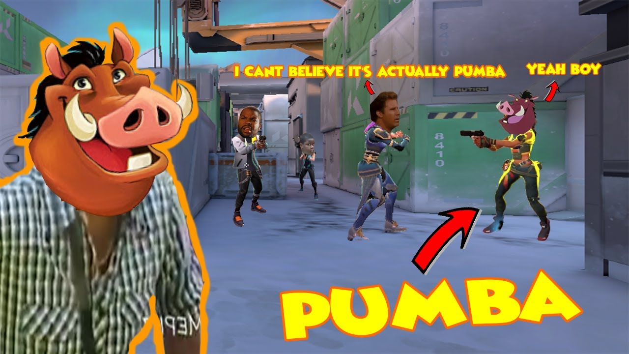 WHEN PUMBA PLAY'S VALORANT! (FUNNY MOMENTS)#4 - YouTube
