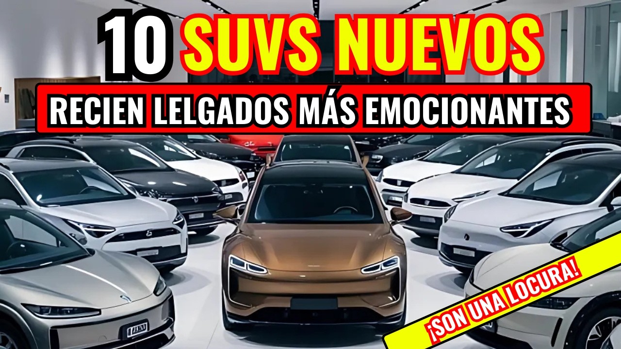 ¡Atención! Los 10 Autos Nuevos de 2025 que No Te Puedes Perder - YouTube