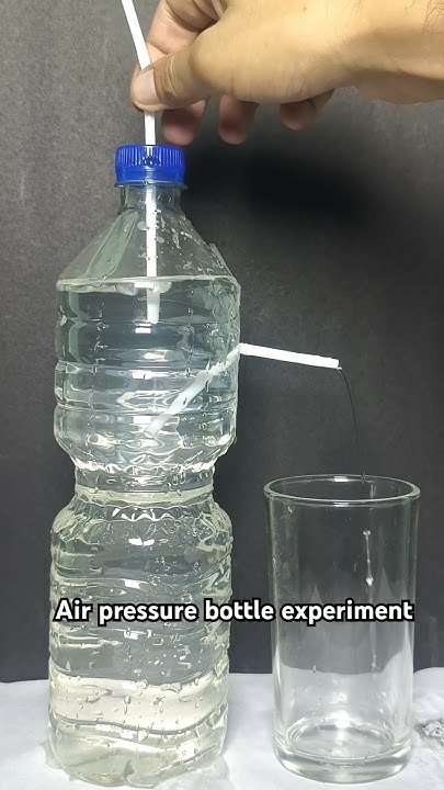 Air pressure bottle experiment #experiment #viralvideos #shorts # ...