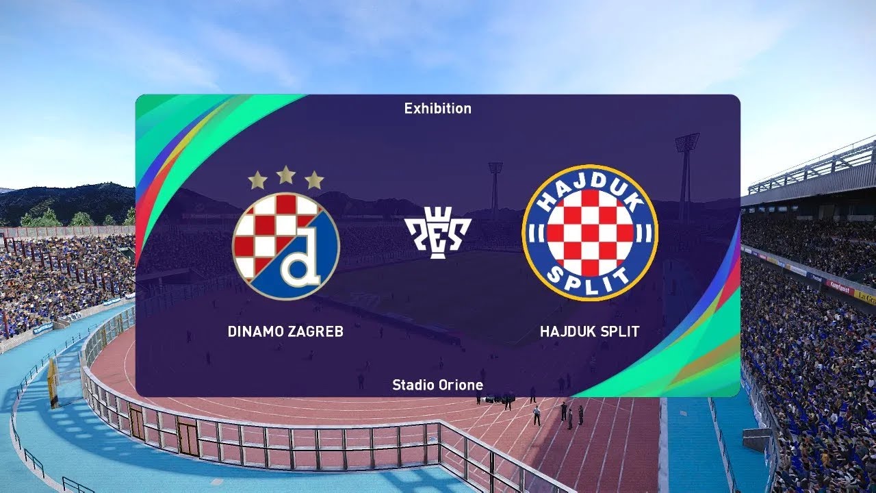 Dinamo Zagreb vs HNK Hajduk Split (13/09/2024) HNL PES 2021 - YouTube