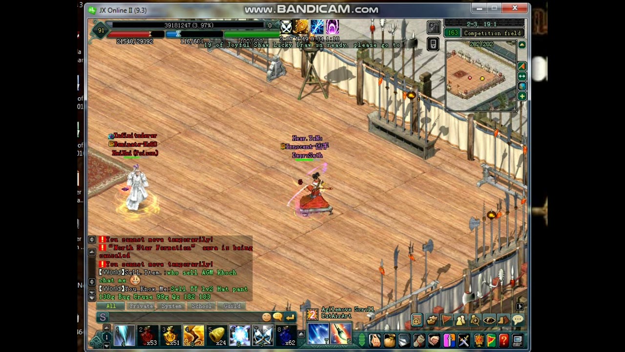 Jx2 online wb jol pvp Nokor imp vs SZ BC and YCR - YouTube