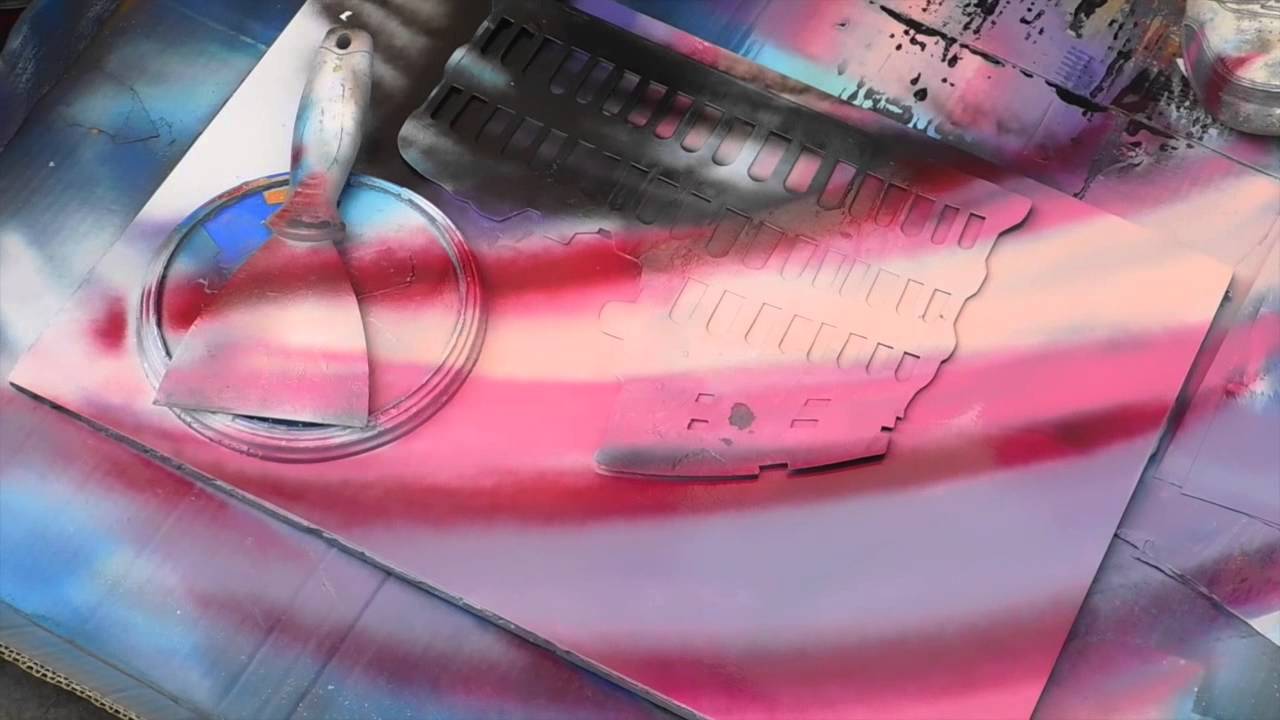 Spray Paint art - YouTube