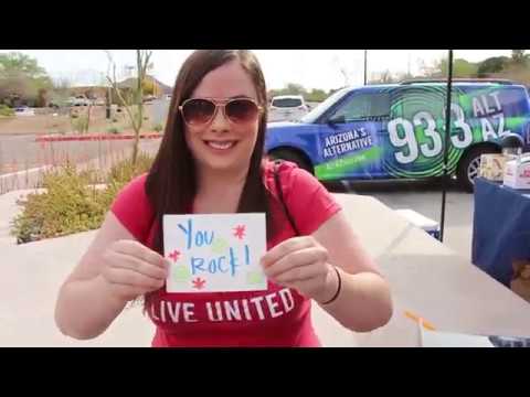 ALT AZ & United Way's WeekEnd Hunger Backpack Program - YouTube