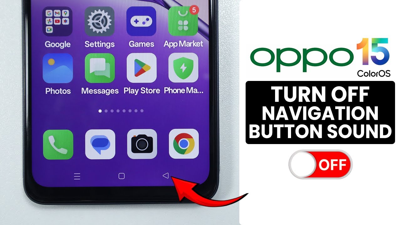 [ColorOS 15] Turn Off Navigation Button Sound on ANY Oppo - Navigation ...