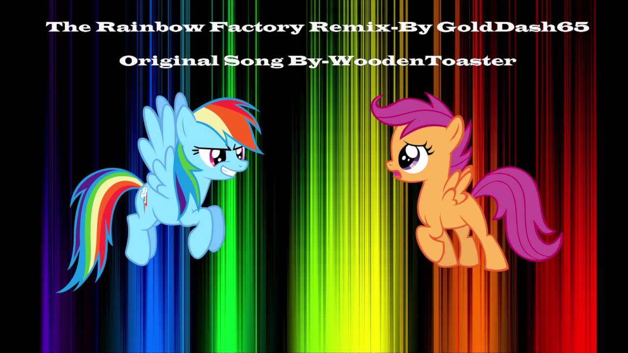 The Rainbow Factory Remix- GoldDash65 original song by WoodenToaster ...